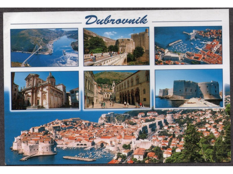 226 - Dubrovnik - razglednica putovala