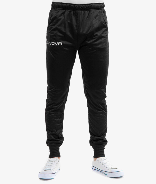 PANTALONE GIVOVA ONE POLARFLEECE trenerka crna L