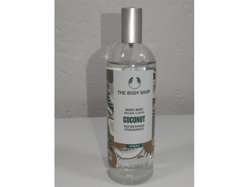The body shop coconut body mist 100ml original