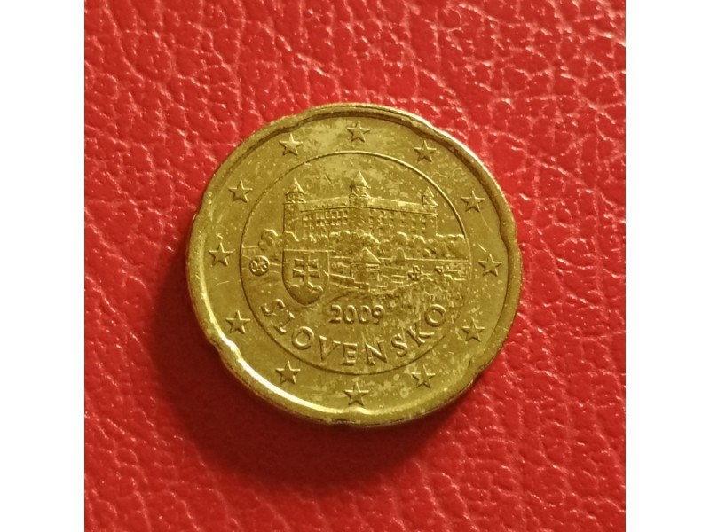 Slovačka - 20 euro centi 2009.