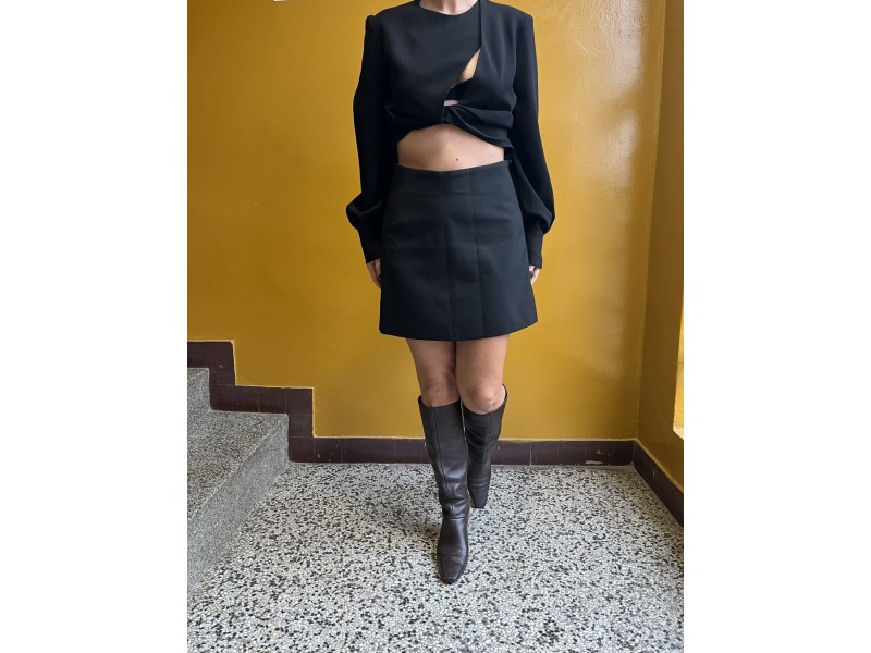 ZARA CROPP CUT OUT BLUZA NOVO-akcija