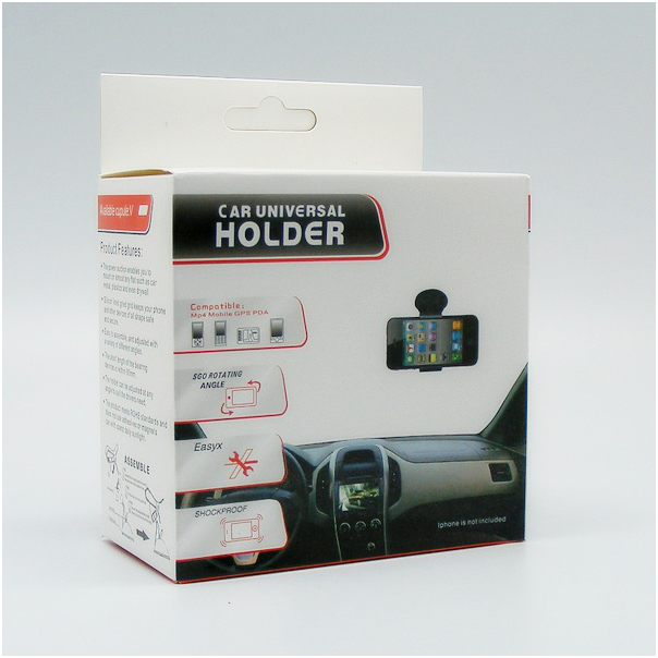 Auto držač za telefon JY001 univerzalni (sa stipaljkom) crni