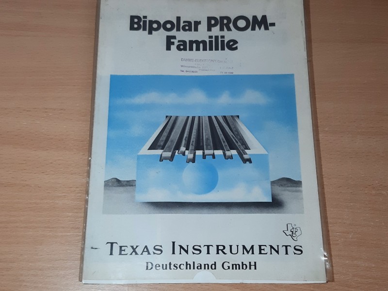 Prospekt Texas Instruments -Bipolar PROM Familie