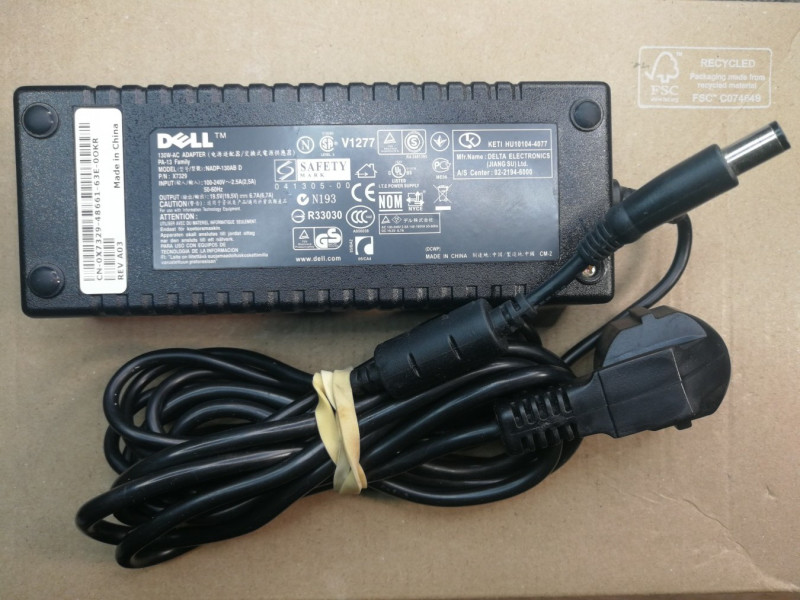 Adapter DELL NADP-130AB D 19.5V --- 6.7A 130W