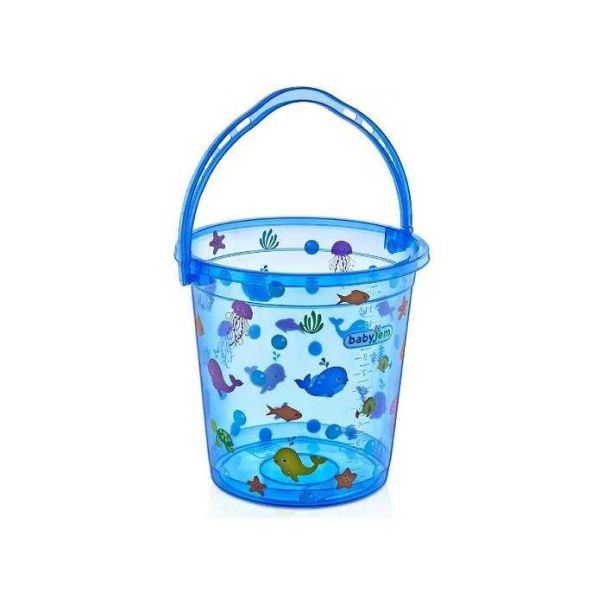 BABYJAM Kofica za kupanje bebe - blue transparent ocean