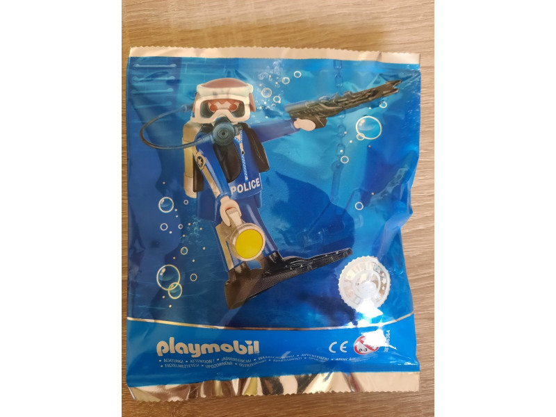 Playmobil figura policijskog ronioca