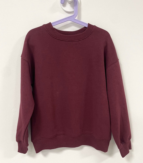 H&M basic bordo duks za devojcice