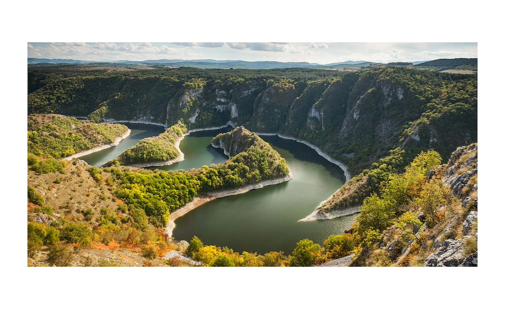 Slika Uvac River Canyon 62x122 cm