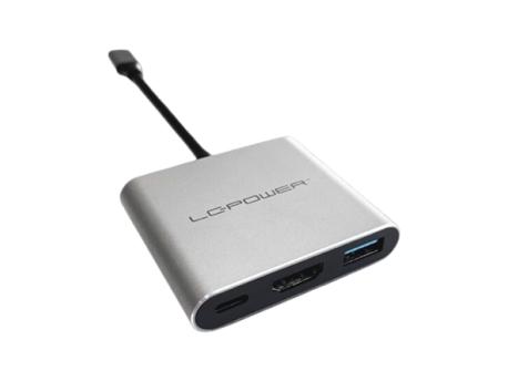 LC POWER USB HUB LC Power LC-HUB-C-MULTI-4-V2 USB-A 3.2/HDMI/USB-C