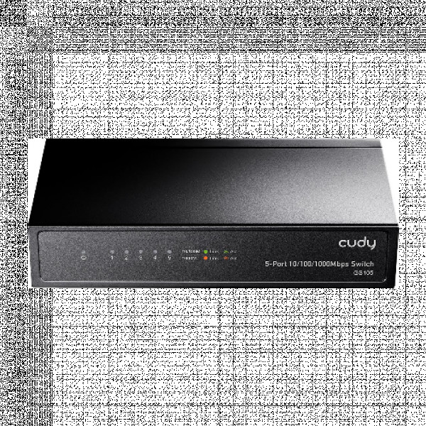 Svič 10/100/1000 5-port Cudy GS105/ Metalno kućište