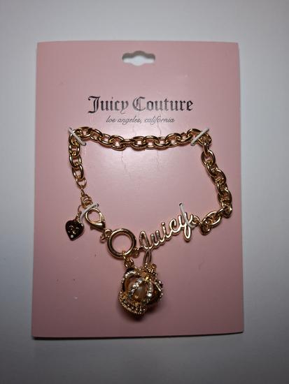 SNIZENO NOVA zlatna Juicy Couture kruna narukvica