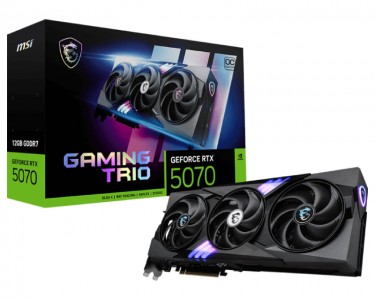 MSI GeForce RTX 5070 12G GAMING TRIO OC