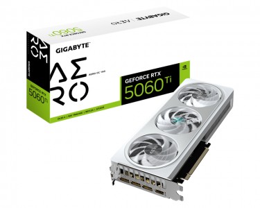 GIGABYTE nVidia GeForce RTX 5060 Ti AERO16GB 128bit GV-N506TAERO OC-16GD rev. 1.0