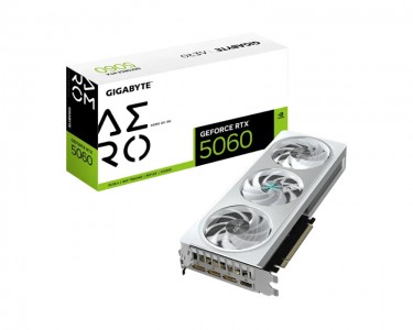 GIGABYTE nVidia GeForce RTX 5060 AERO 8GB 128bit GV-N5060AERO OC-8GD rev. 1.0