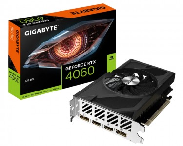 GIGABYTE nVidia GeForce RTX 4060 D6 8GB 128bit GV-N4060D6-8GD