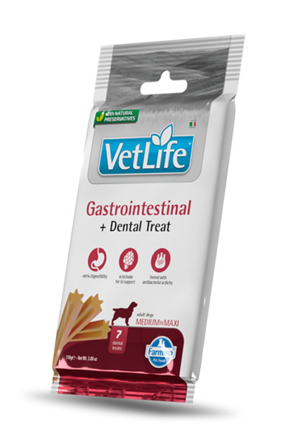 VET LIFE GASTROINTESTINAL POSLASTICA ZA PSE, MED/MAX 110 G