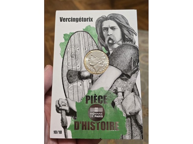 Srebrnjak 10 Euro, Piece d`Histoire - Vercingetoriks
