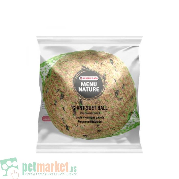 Menu Nature: Zimska masna kugla za dvlje ptice Suet Ball XL, 500 gr