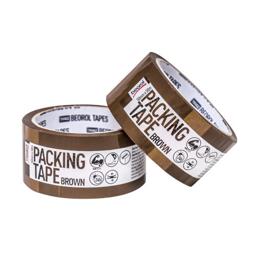 Mat traka - Packing Tape Brown - 50x50m
