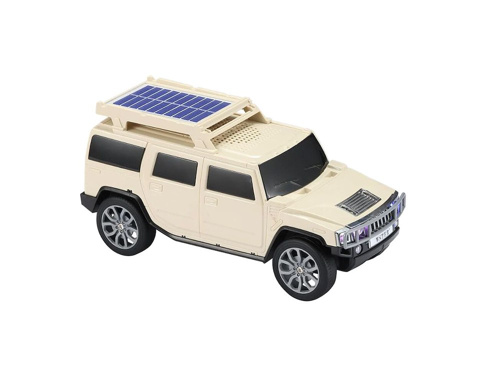 Zvucnik bluetooth WS-696 sa solarnim punjenjem auto beli (MS)