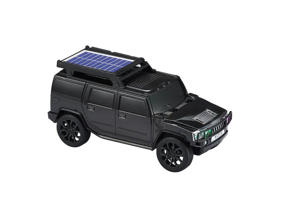 Zvucnik bluetooth WS-696 sa solarnim punjenjem auto crni (MS)