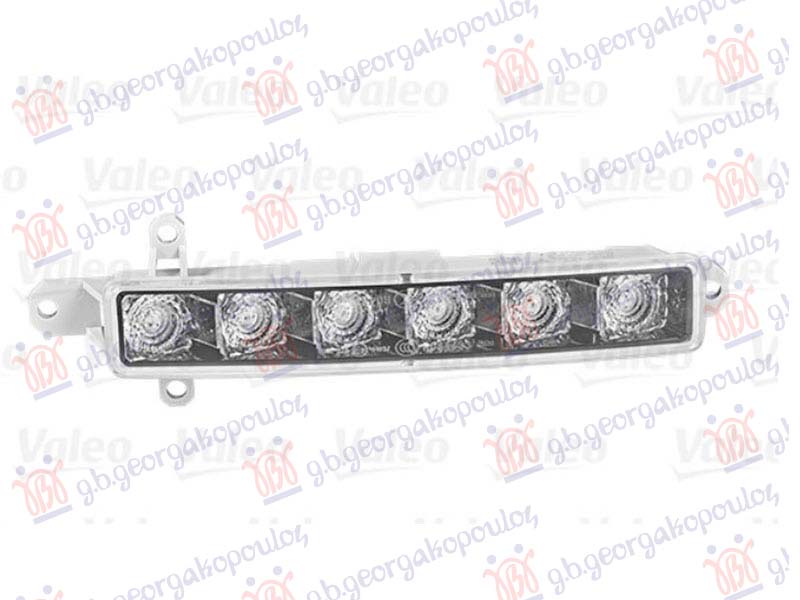DNEVNO SVETLO LED ZATAMNJENO (VALEO) CITROEN JUMPY/SPACE TOURER (2016-) (OEM: 9812662180, 9812662280)