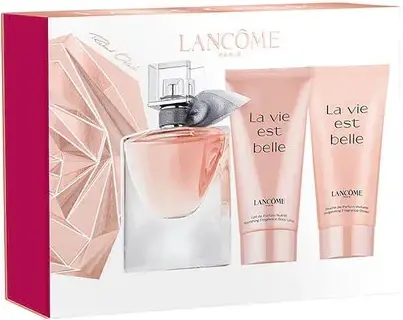 Lancome Ženski parfemski set LVEB , EDP 50ml, Gel za tuširanje, Losion za telo