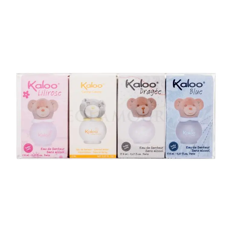 KALOO Set mirisa bez alkohola za decu 4 x 8 ml