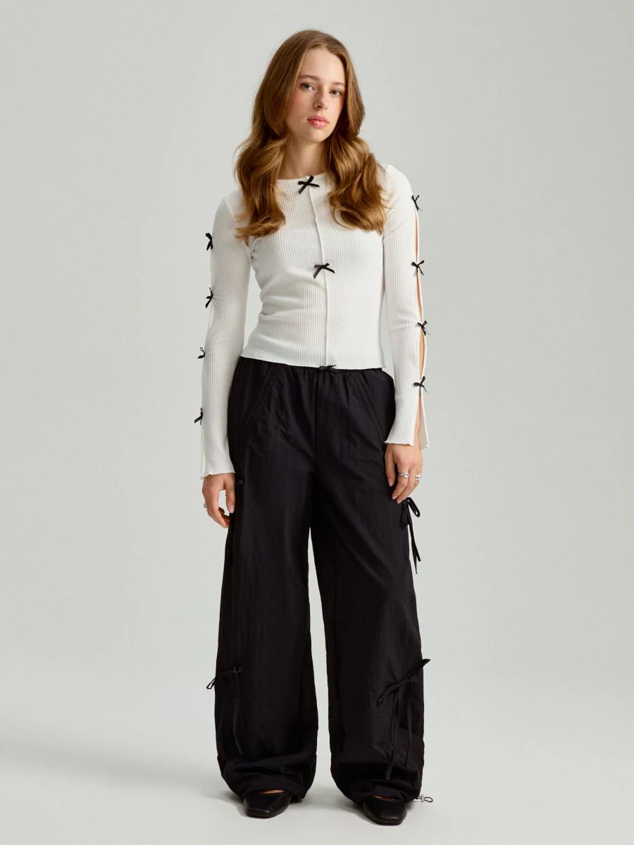 Straight fit pantalone