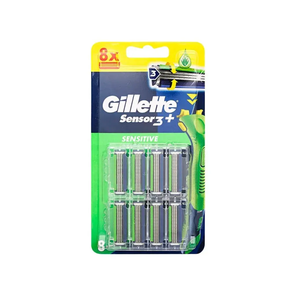 Gillette Set dopuna za brijač Sensor3 Sensitive, 8 komada