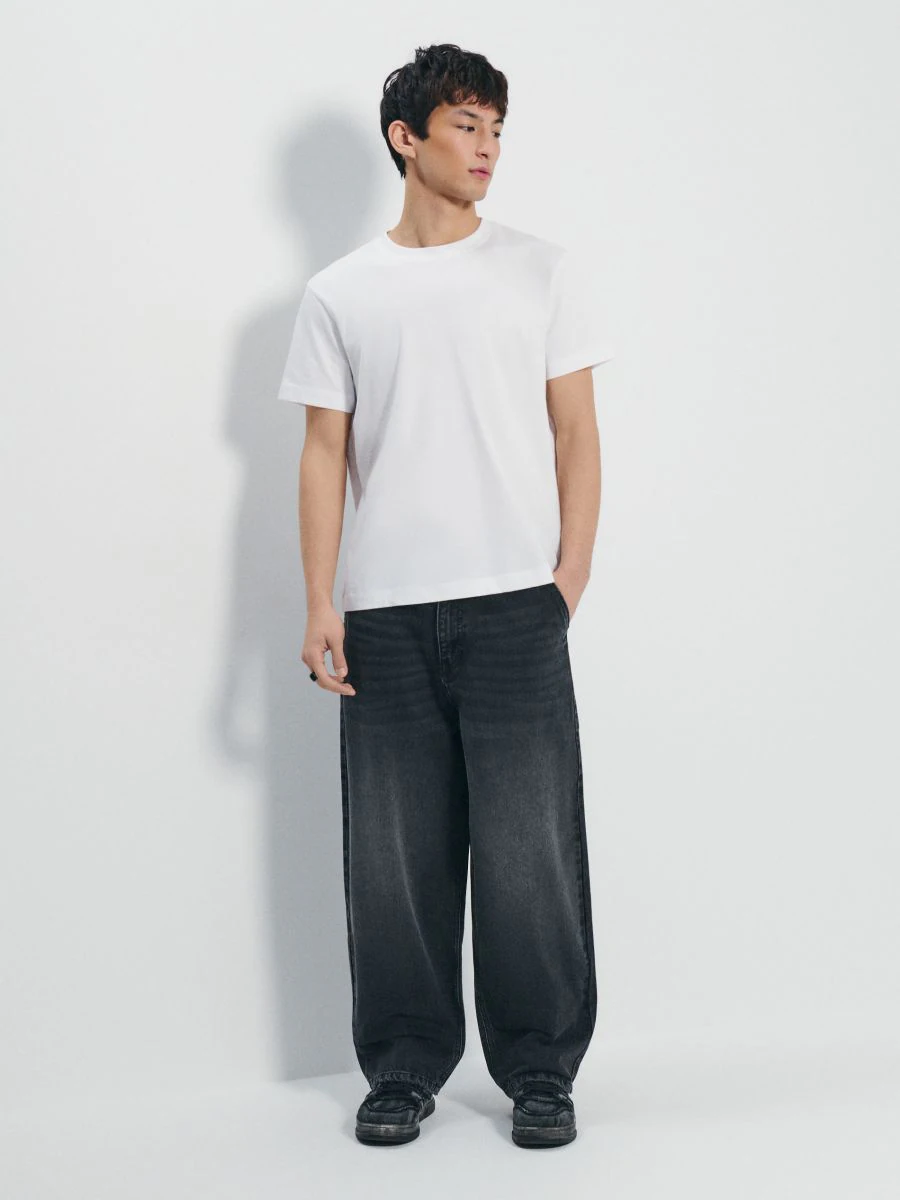 Baggy fit farmerke