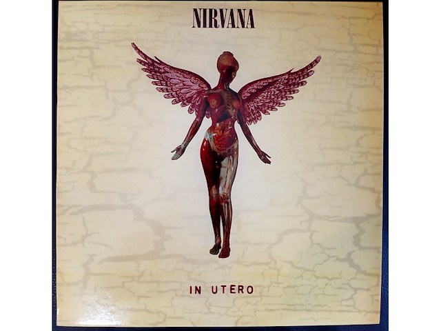 Nirvana-In Utero LP (Prozirni Vinil,MINT)