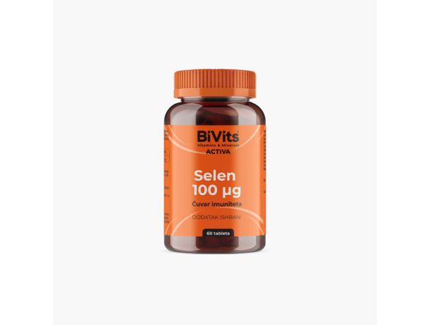 BIVITS ACTIVA SELEN 100MCG 60 TBL