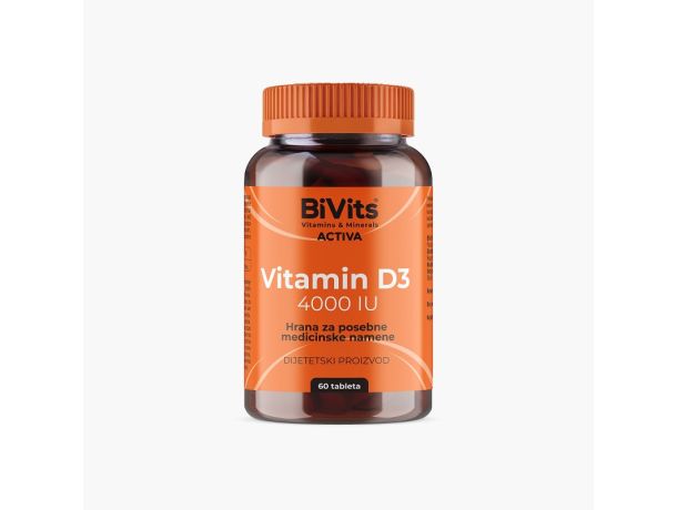 BIVITS ACTIVA VITAMIN D3 4000IJ 60 TBL
