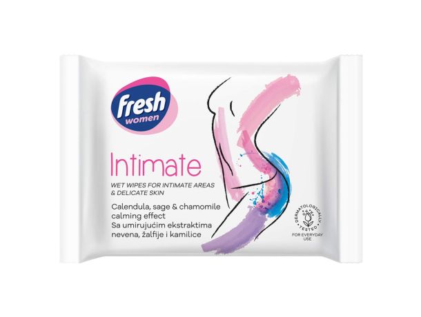 FRESH VLAŽNE MARAMICE INTIMATE 20/1