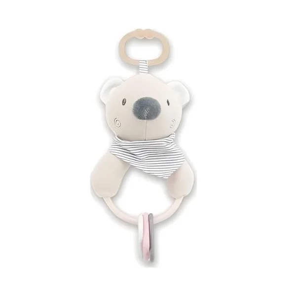 PLIŠANA IGRAČKA ZVEČKA BEAR BEIGE 400008