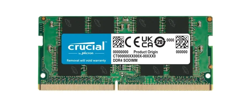 RAM SODIMM DDR4 16GB 3200MHz Crucial CB16GS3200