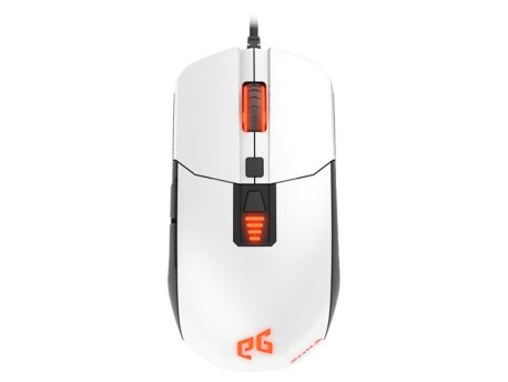 EpicGear Miš Zora white Gaming IR LED