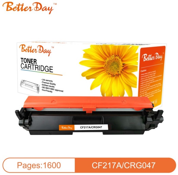 Toner BetterDay CF217A / CRG047 zam. kaseta za HP/Canon 1.6k (sa cipom)