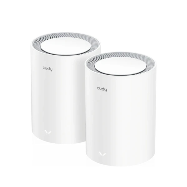 Whole Home Wi-Fi 6 Mesh System 2.5G Solution Cudy M3000 AX 3000 Dual Band(2-Pack)