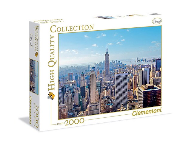 Clementoni Puzzle 2000 delova New York 32544