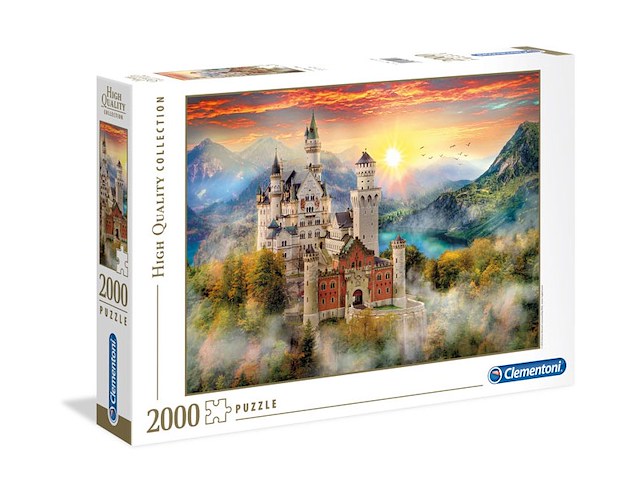 Clementoni Puzzle 2000 delova Neuschwanstein 32559