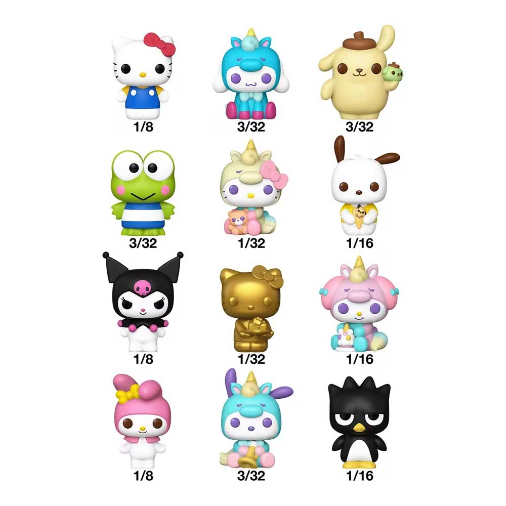 Funko Bitty POP! Singles: Sanrio - 32PC PDQ