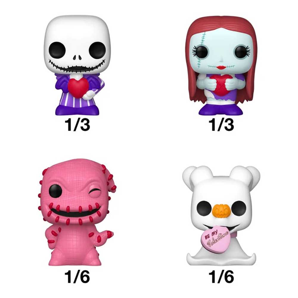 Funko Bitty POP! Singles: The Nightmare Before Christmas 24PC PDQ