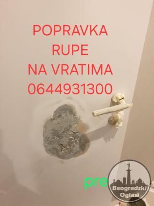 Popravka rupa u vratima 0644931300