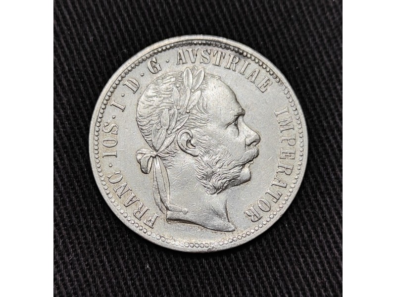Austrougarska - 1 florin 1889 AUNC-