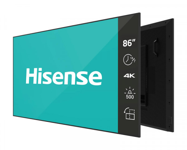 HISENSE 86 inča 86GM50D 4K UHD 500 nita Digital Signage Display – 187 Operation