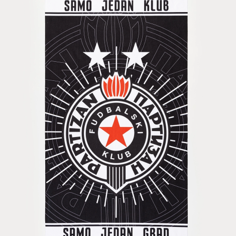 Plažni peškir Partizan Samo jedan klub