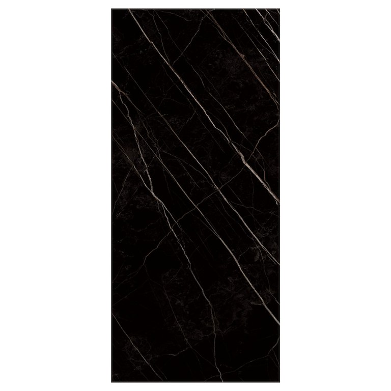KALAHARI BLACK 120×280 CM – CRNA PLOČA SA MERMERNIM EFEKTOM