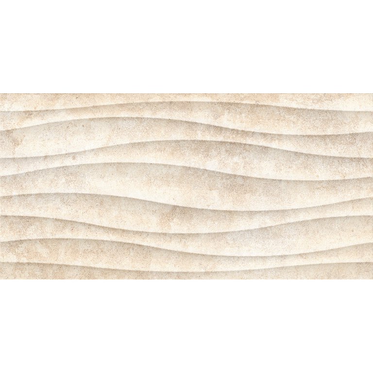 TEXEL WAVE BEIGE 30×60 CM – RELJEFNA BEŽ KERAMIČKA PLOČICA